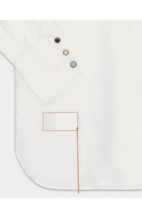 FORTELA Tex Texan Cotton Shirt - White