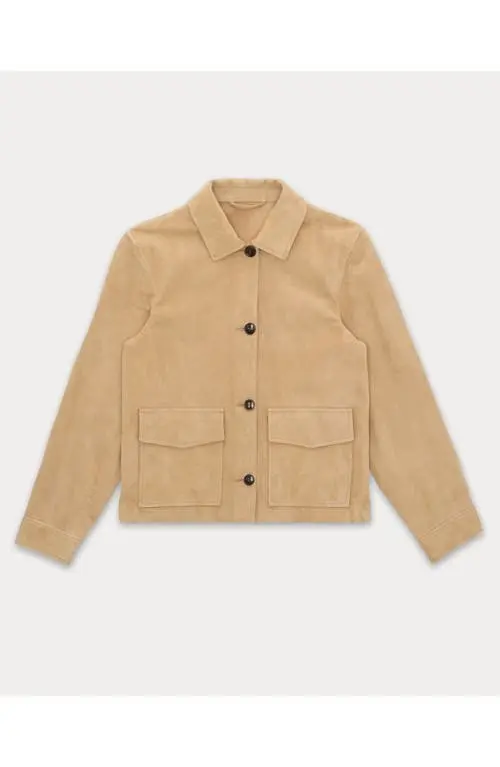 FORTELA Maelle Suede Leather Jacket