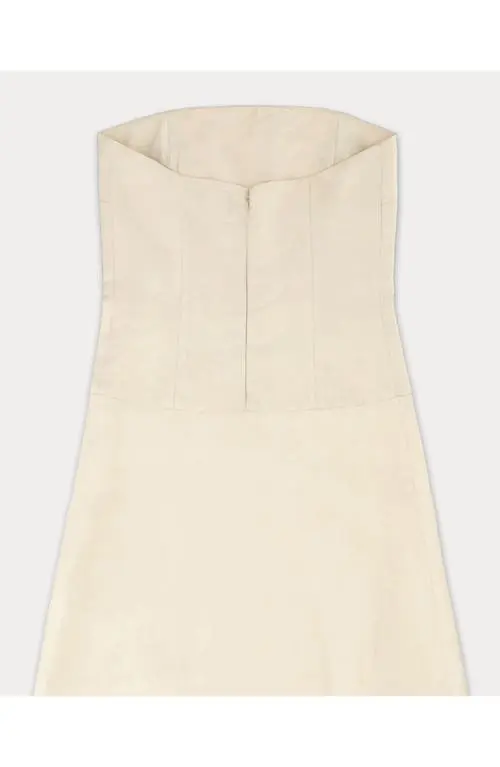 FORTELA Anouk Embroidered Linen Blend Dress