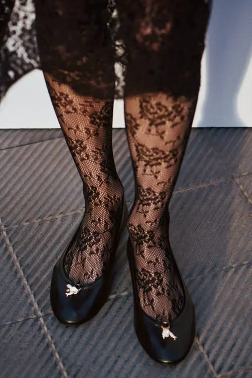 H&m Charm Detail Ballet Flats
