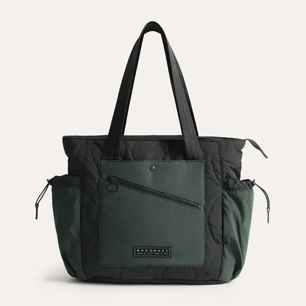 BAGSMART Paz Laptop Tote Bag - Black