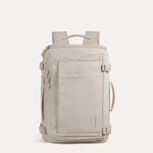 BAGSMART Extended Capacity Travel Backpack - Beige