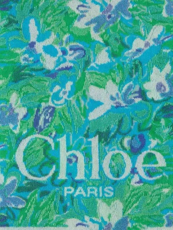 Chloé Embroidered Floral Towel