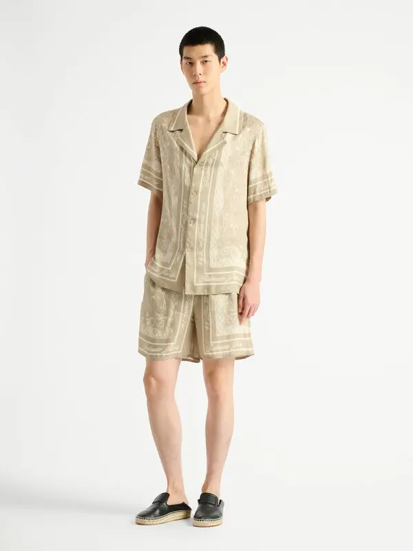 Balmain Printed Foulard Pyjama Shirt