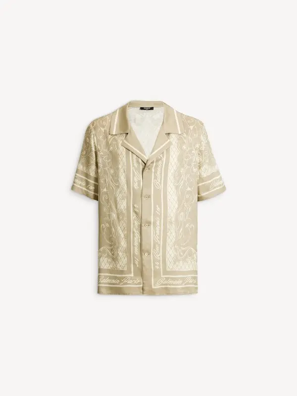 Balmain Printed Foulard Pyjama Shirt