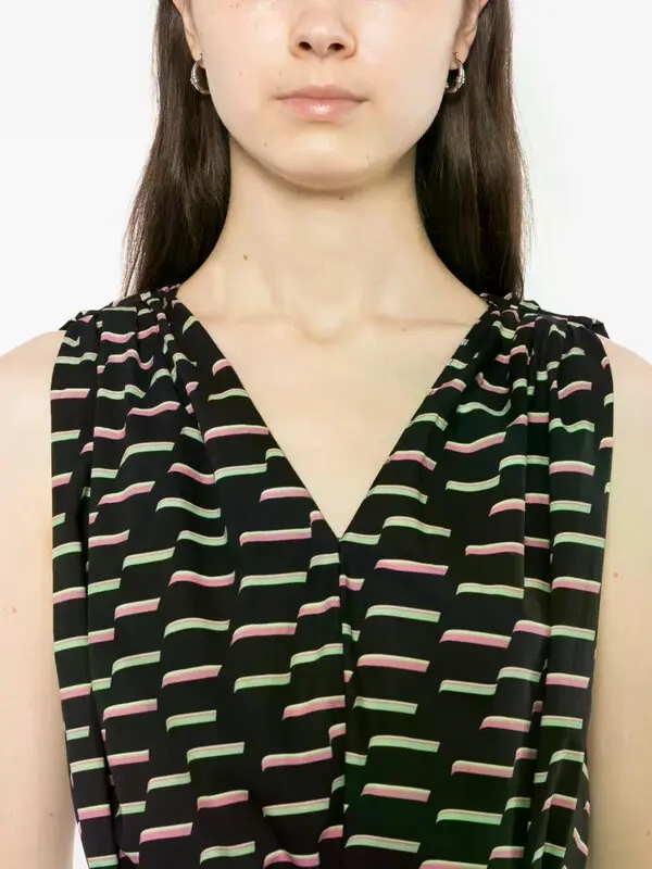 JNBY Printed A-line Dress - Black