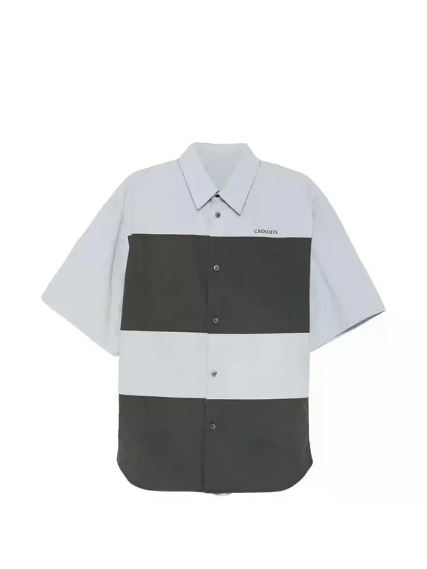 CROQUIS Striped Shirt - Blue