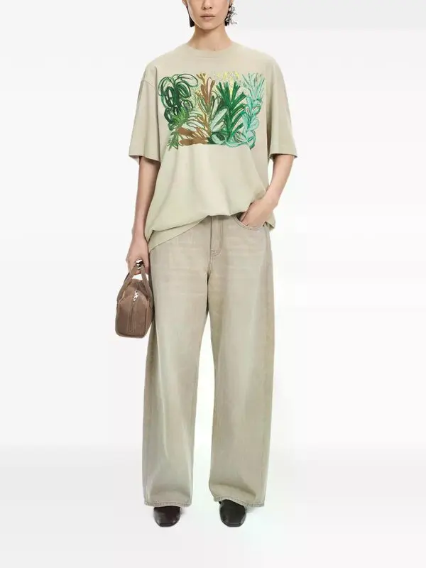 JNBY Graphic Print T-shirt - Neutrals