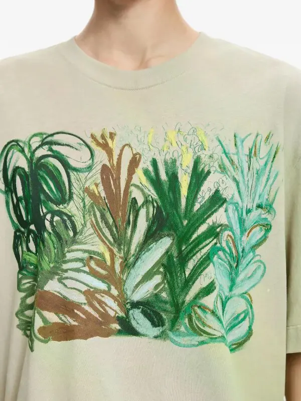 JNBY Graphic Print T-shirt - Neutrals