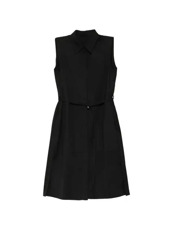 LESS Belted Sleeve Dress