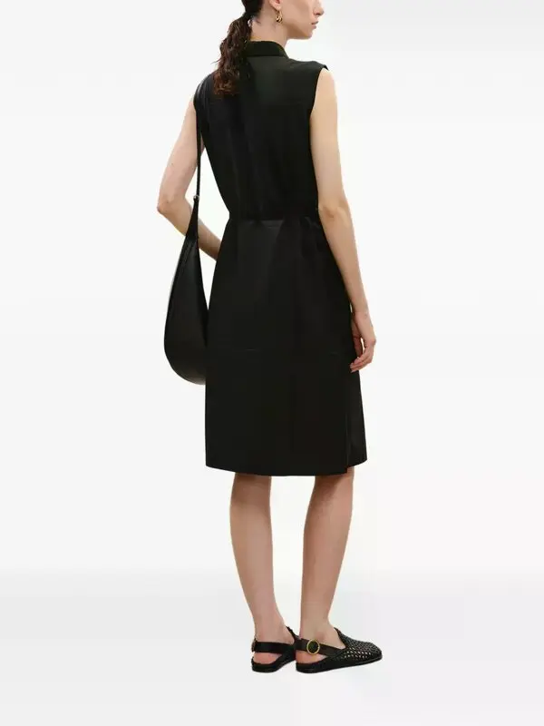 LESS Belted Sleeve Dress