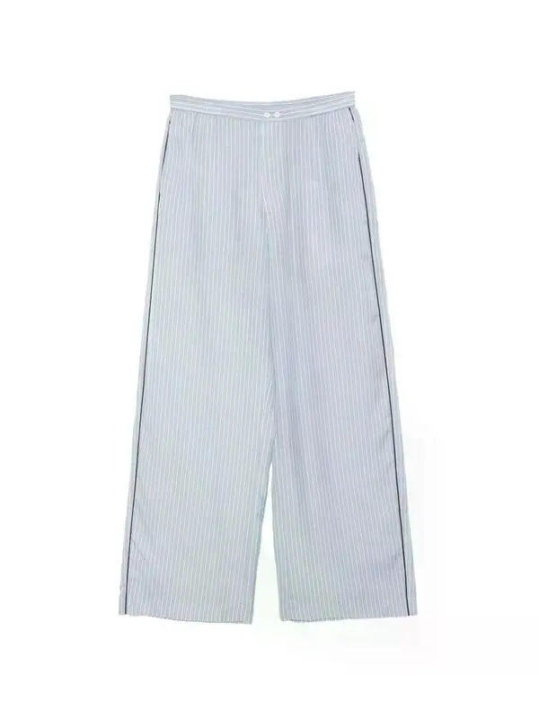 JNBY Striped Wide-leg Trousers