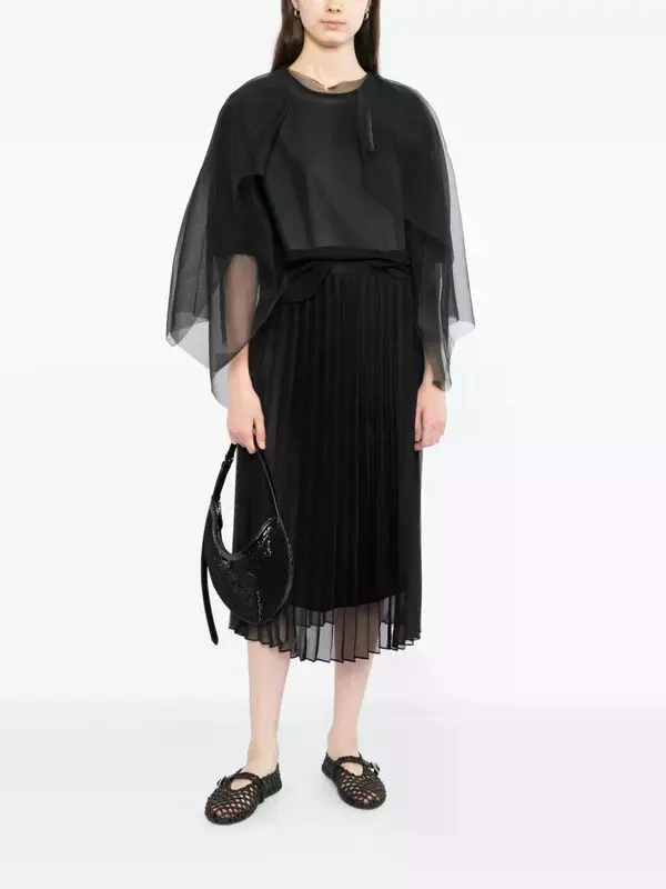 JNBY Layered Pleated Skirt