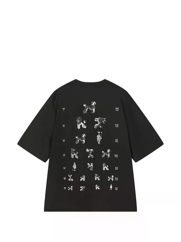 CROQUIS Crew-neck T-shirt - Black