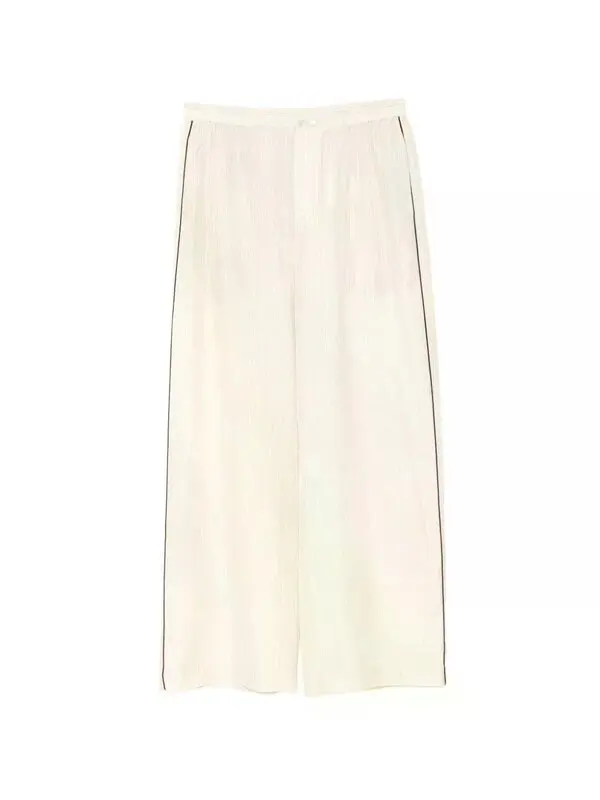 JNBY Pinstripe Textured Trousers