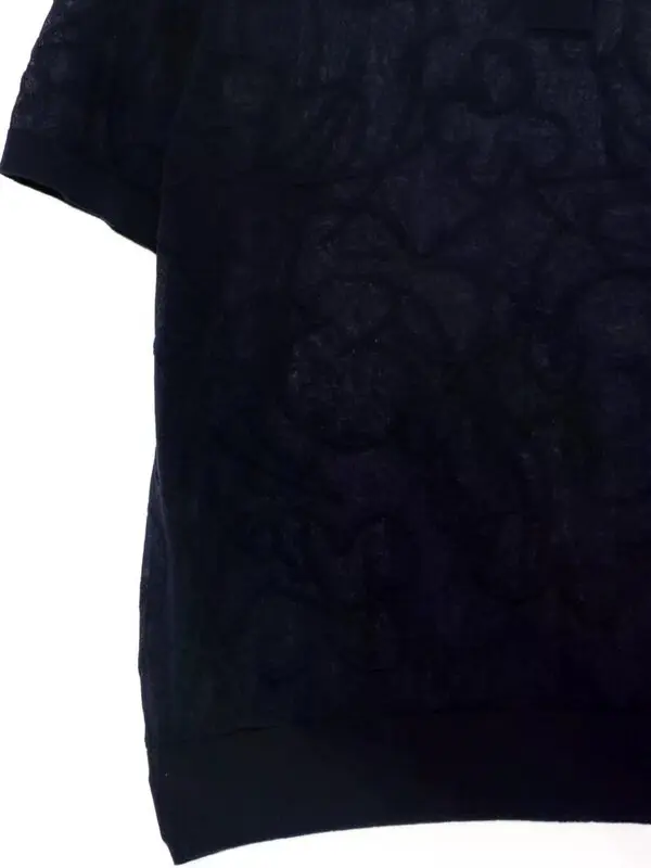 JNBY Jacquard Short-sleeve Polo Shirt