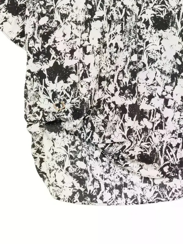 JNBY Floral Print Poplin Shirt