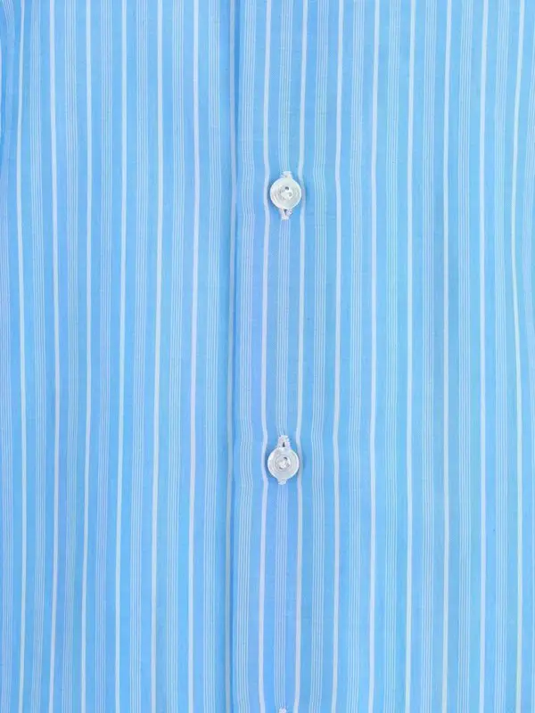 FINAMORE 1925 Striped Cotton Shirt