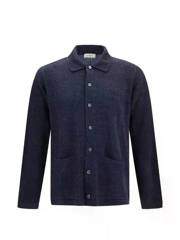 PIACENZA CASHMERE 1733 Button-down Patch-pocket Overshirt