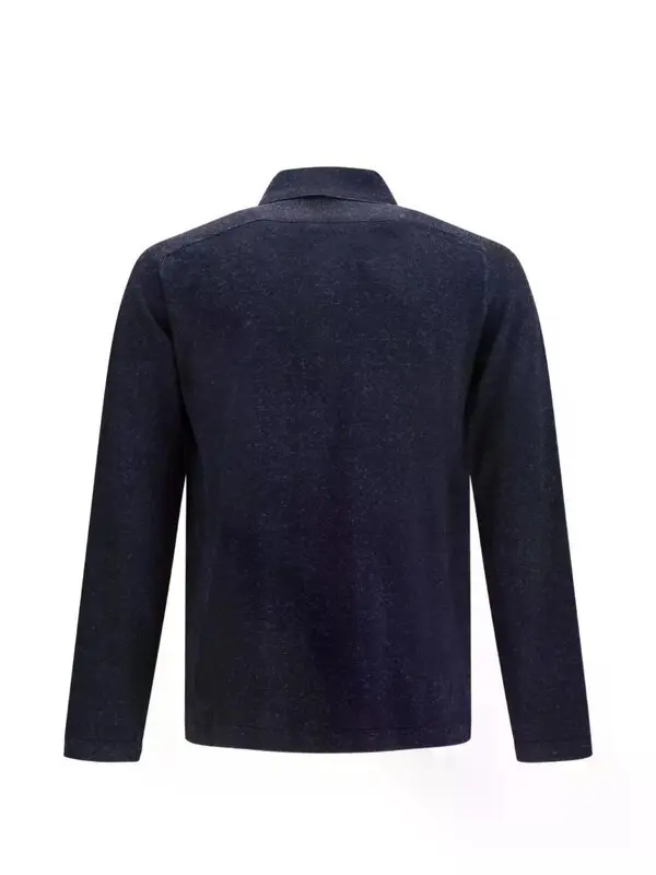 PIACENZA CASHMERE 1733 Button-down Patch-pocket Overshirt