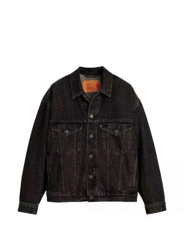 JORDAN X Levi's Type Iii Trucker Denim Jacket - Black