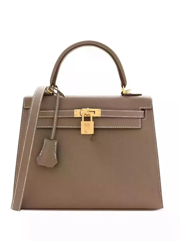 Hermès 2026 Kelly Sellier 25 Handbag - Neutrals