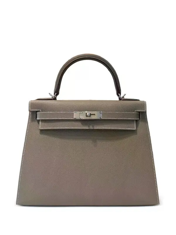Hermès 2025 Kelly Sellier 28 Handbag - Neutrals