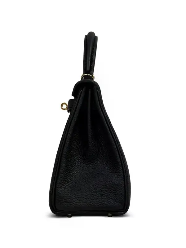 Hermès 25 Kelly Retourne Tote Bag - Black