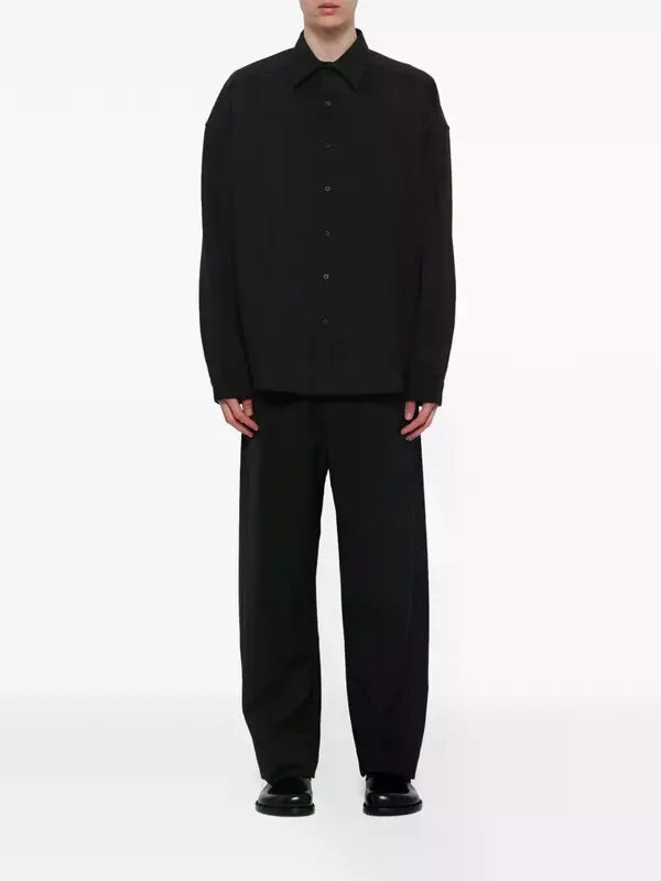 ENTIRE STUDIOS Miller Button-down Shirt - Black