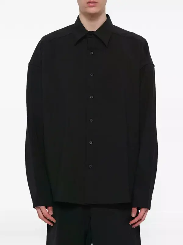 ENTIRE STUDIOS Miller Button-down Shirt - Black