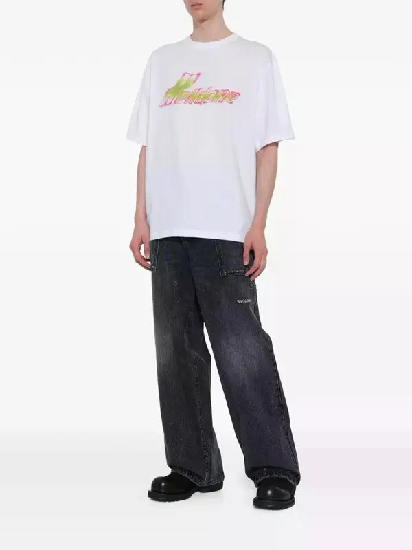 We11Done Watercolor-print T-shirt