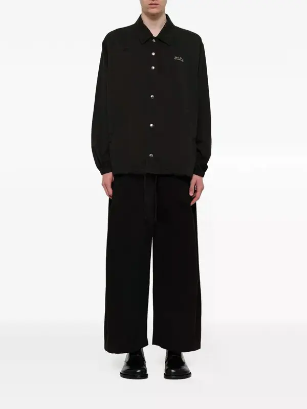 Undercover Drawstring Hem Jacket - Black