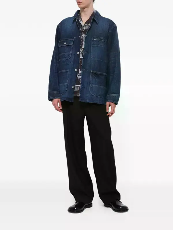 VOWELS Name Chore Denim Jacket