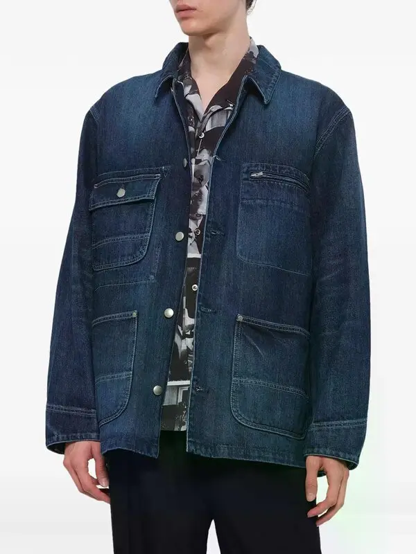 VOWELS Name Chore Denim Jacket