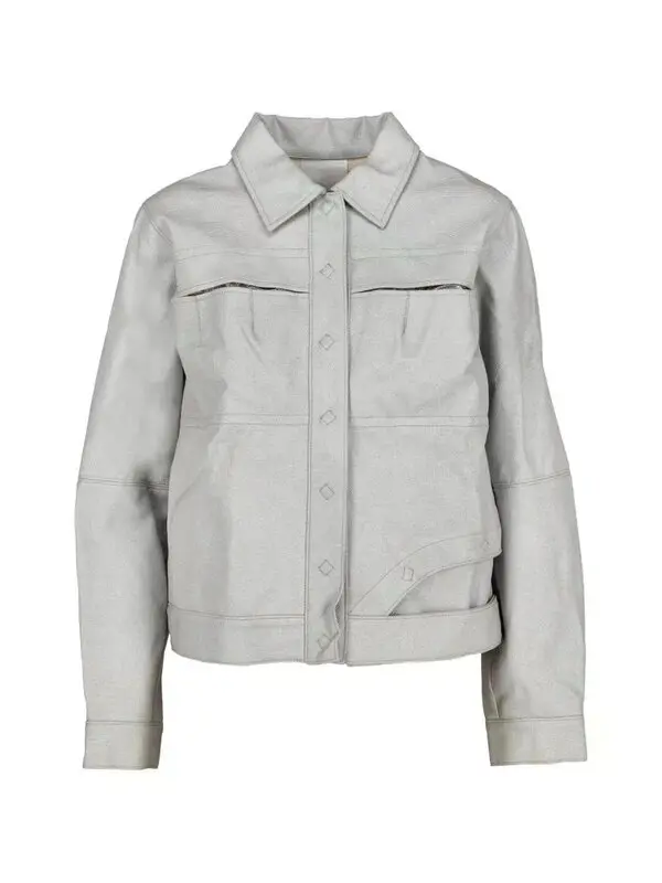COROMO VINTAGE Panelled Button-up Jacket