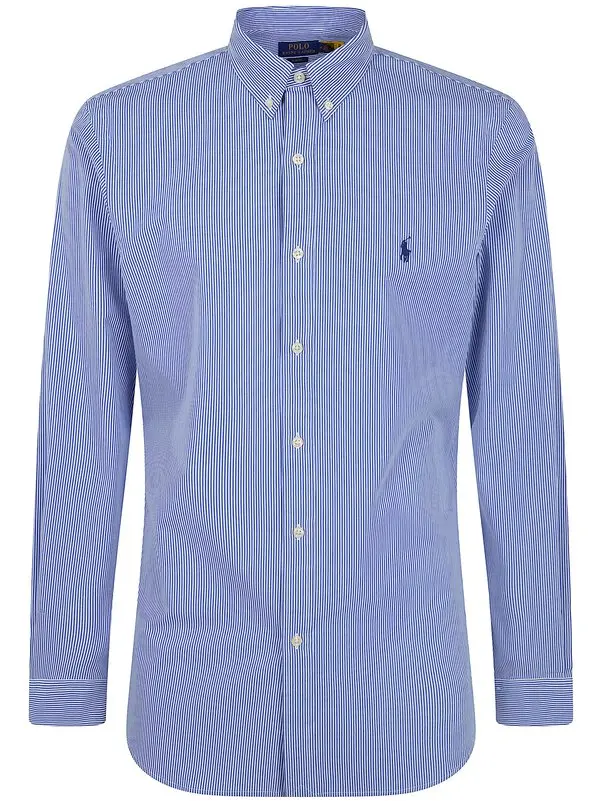 Polo Ralph Lauren Long Sleeves Sport Shirt - Blue