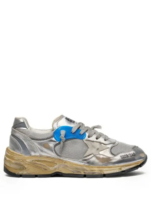 GOLDEN GOOSE Running Dad" Sneakers - Metallic