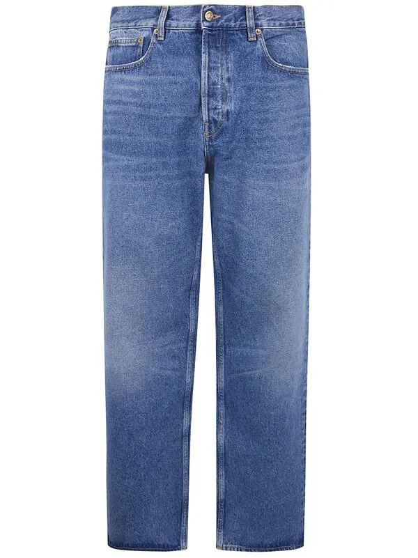 GOLDEN GOOSE Golden M`s" Pant Skate Loose Medium Washed Denim
