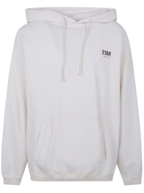 GOLDEN GOOSE Star" Oversize Hoodie - Gray