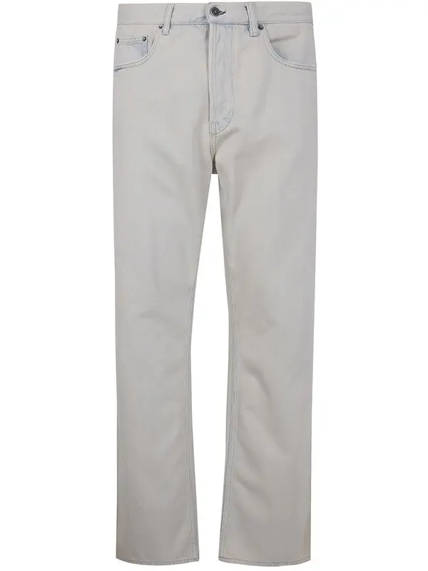 GOLDEN GOOSE Journey M`s" Pant Skate Loose Bleach Laguna Wash - Beige