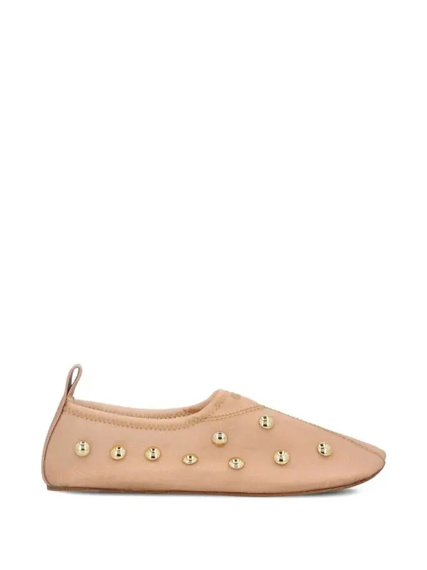 Chloé Rita" Studded Ballet Flats