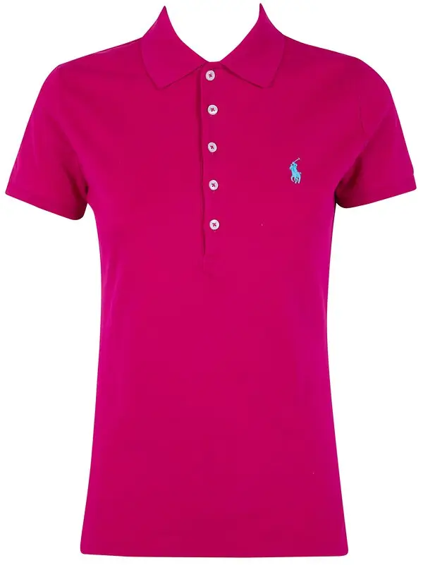 Polo Ralph Lauren Julie" Short Sleeve Polo Shirt - Pink