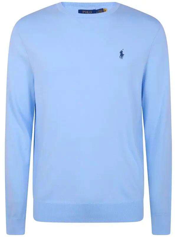 Polo Ralph Lauren Long Sleeve Crew Neck Sweater - Blue