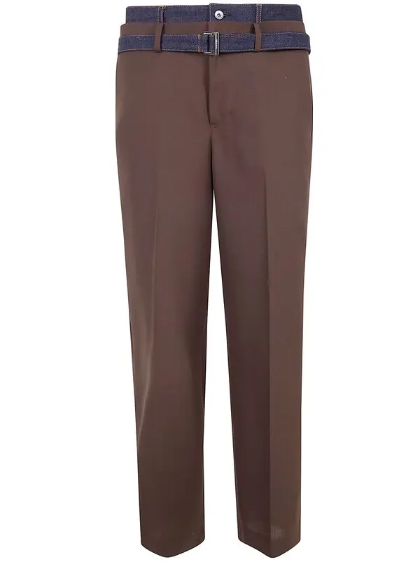 Sacai Suiting X Denim Pants