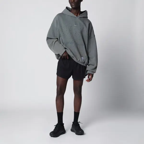Satisfy Faded Mothtech Hoodie - Grey