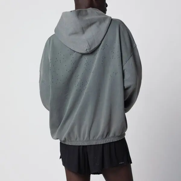 Satisfy Faded Mothtech Hoodie - Grey