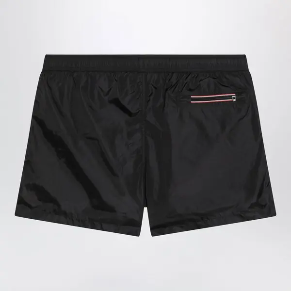 Moncler Swimsuit With Logo Patch