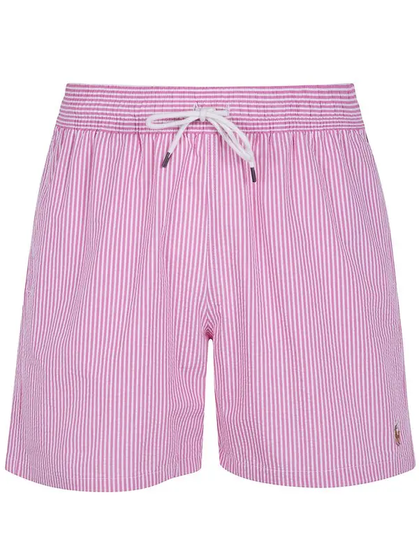 Polo Ralph Lauren Seersucker Swim Shorts - Pink