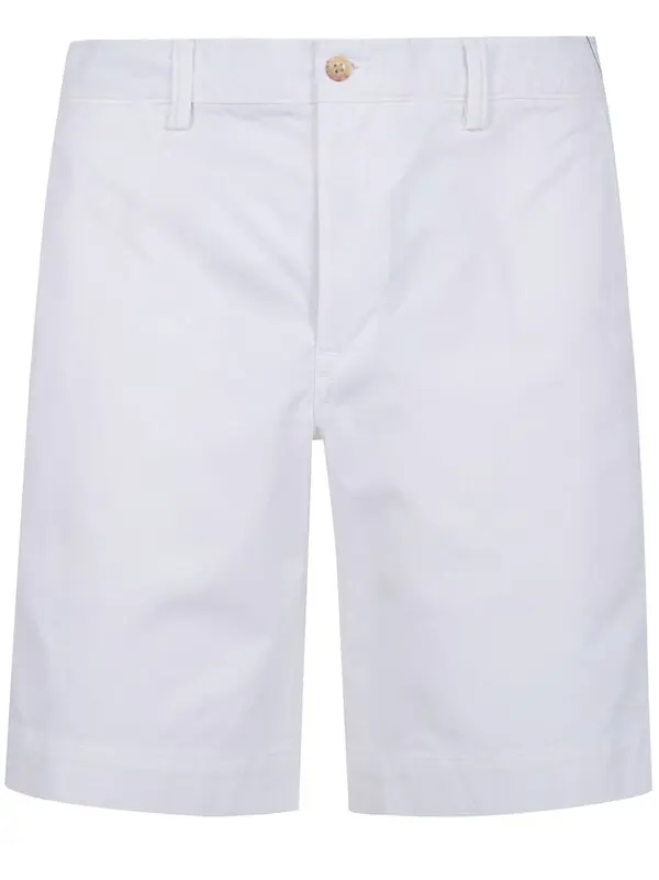 Polo Ralph Lauren Classic Bermuda Trousers - White