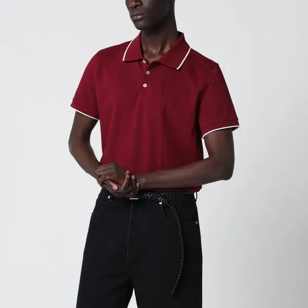 Fear Of God Wide-leg Wool Blend Trousers - Burgundy